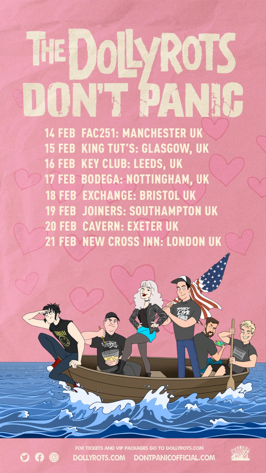 The Dollyrots are coming back to the UK with Don't Panic.